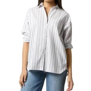 ANN MASHBURN | Tops | New Ann Mashburn Weekender Shirt In Multi Stripe ...